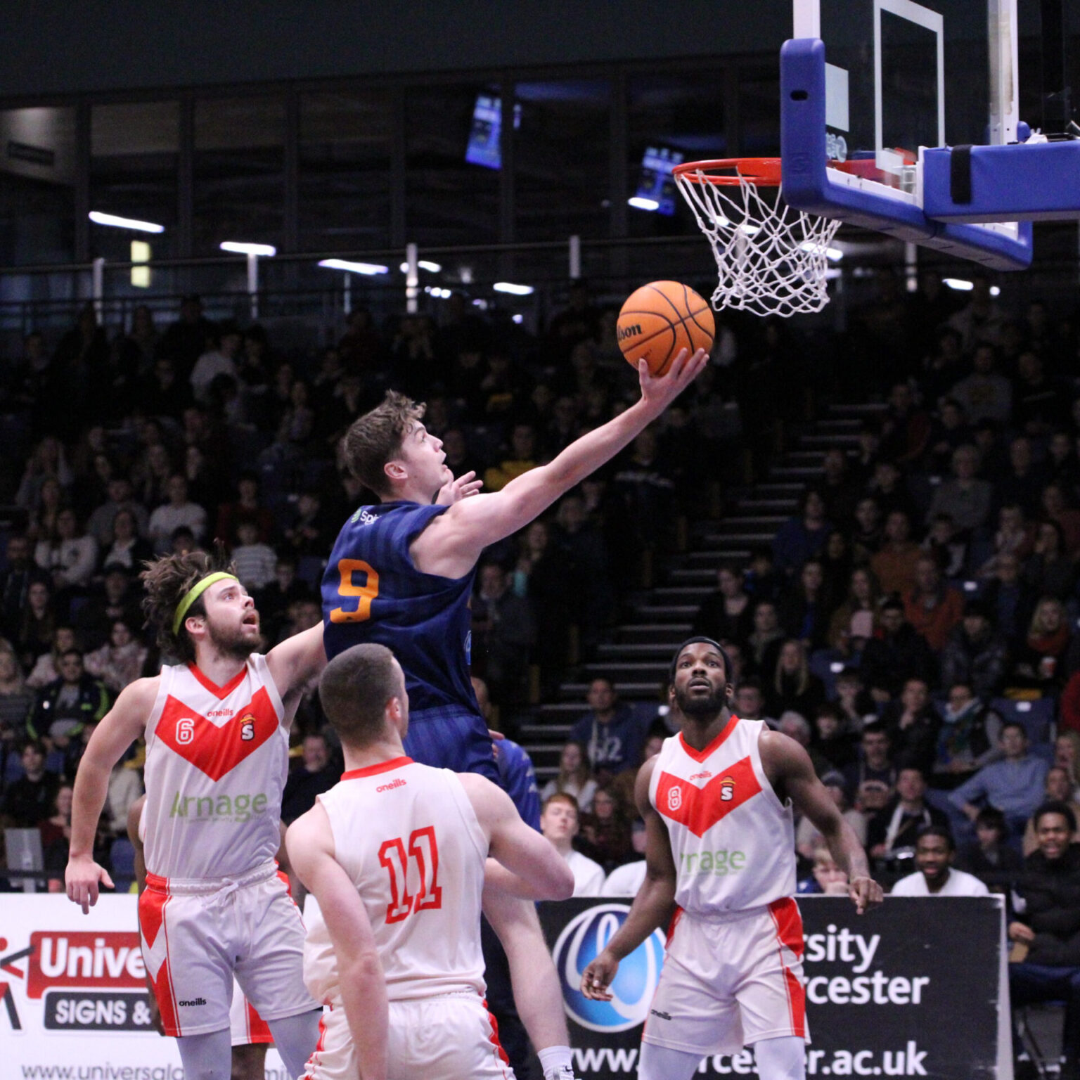 Worcester Wolves 57-72 St Helens Saints - Worcester Wolves Basketball Club
